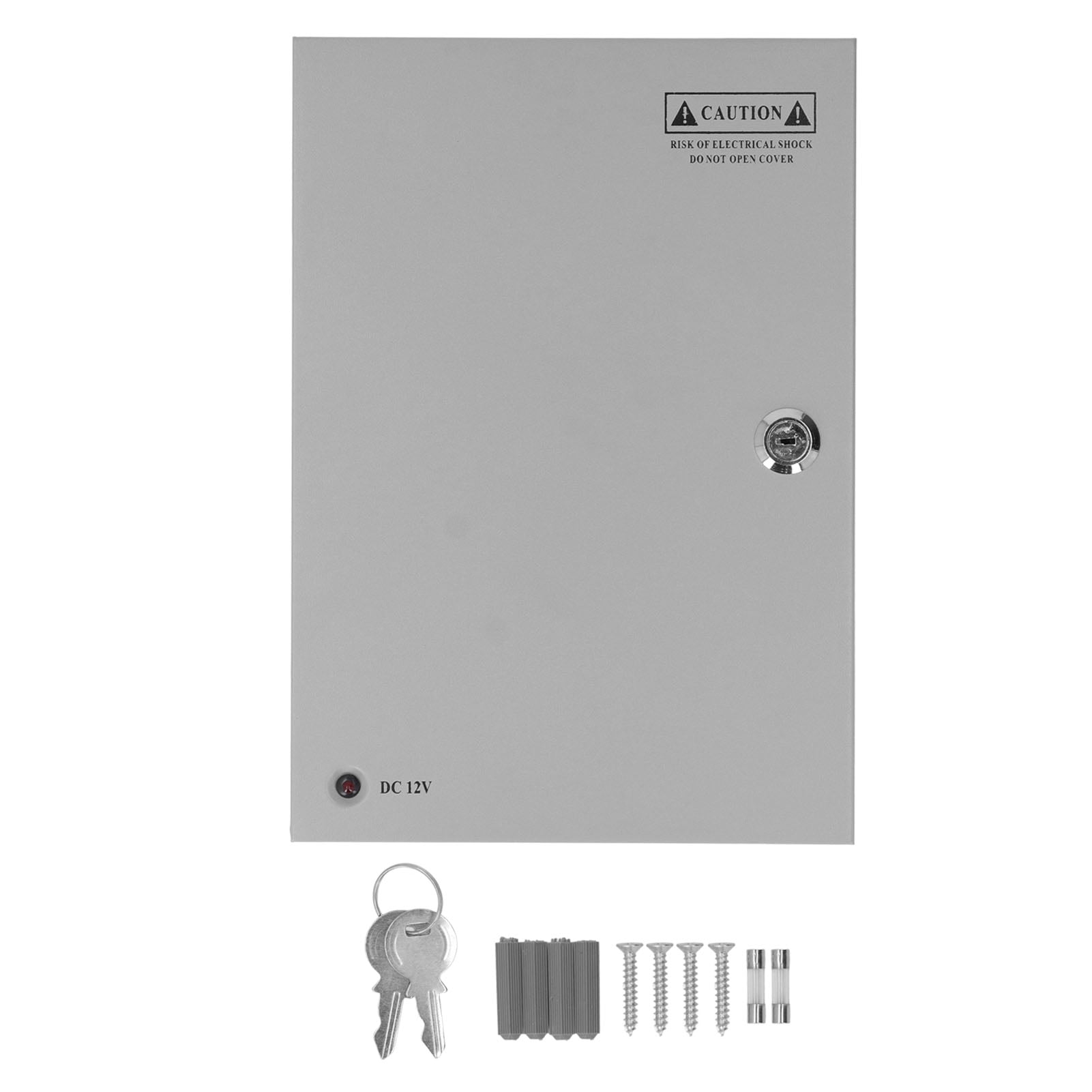 DC Power Supply Box 18 Channel CCTV Camera Power Supply with Metal Box ...