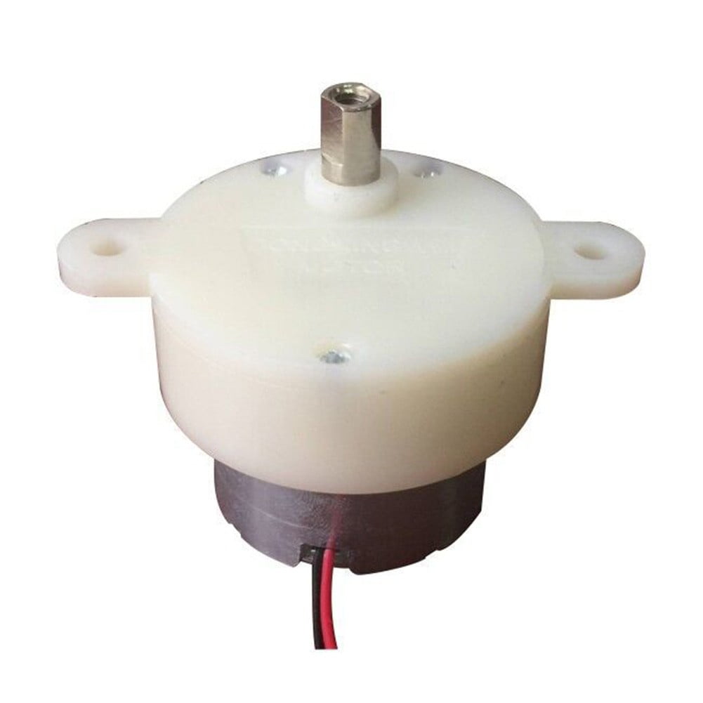 DC Reduction Motor Speed 12/20/6/3Rpm 3V-12V for Toy Jewelry Display ...