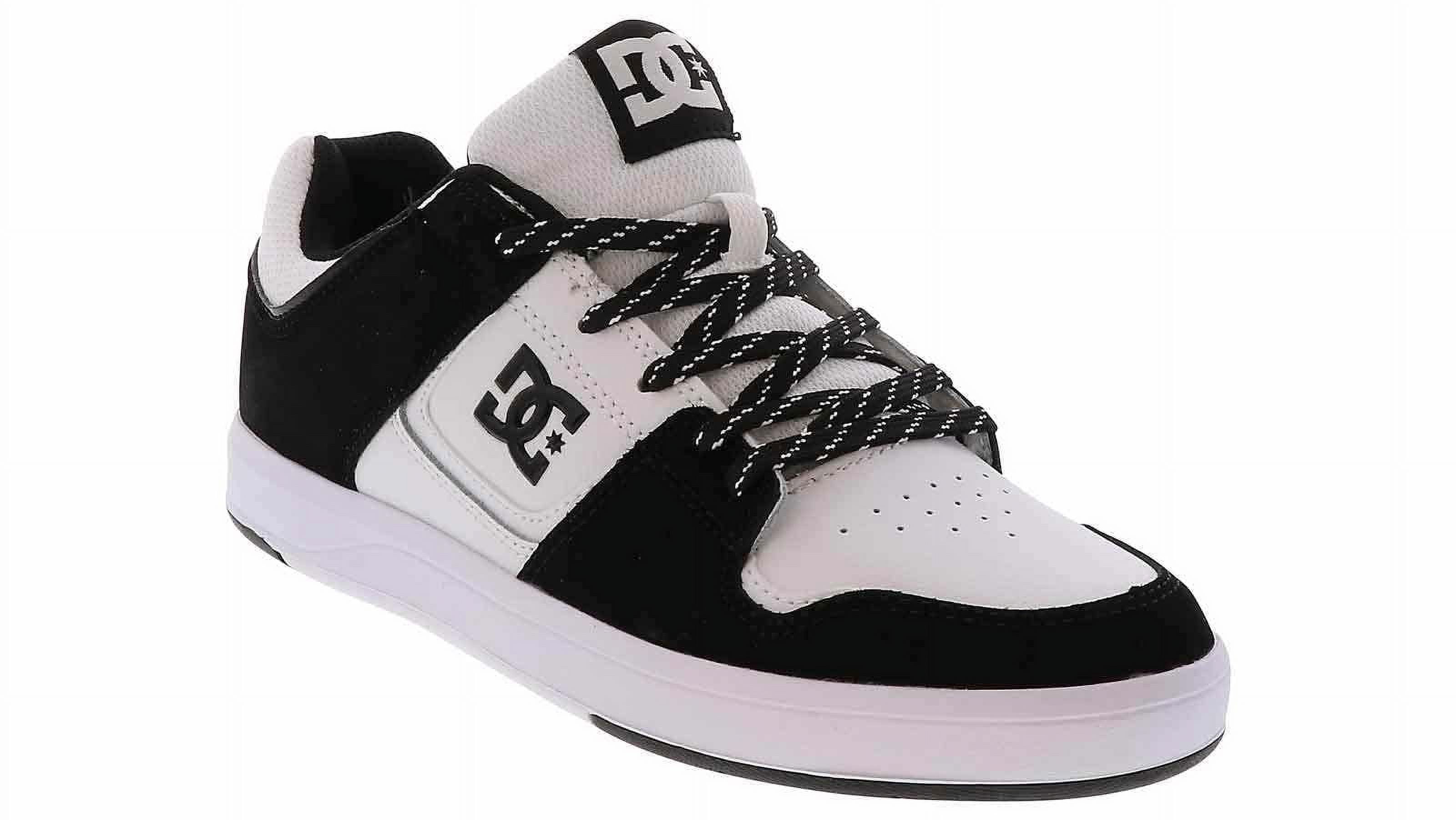 DC Shoes Cure Athletic Skate Sneaker | ADYS400073-HLC Black - Walmart.com