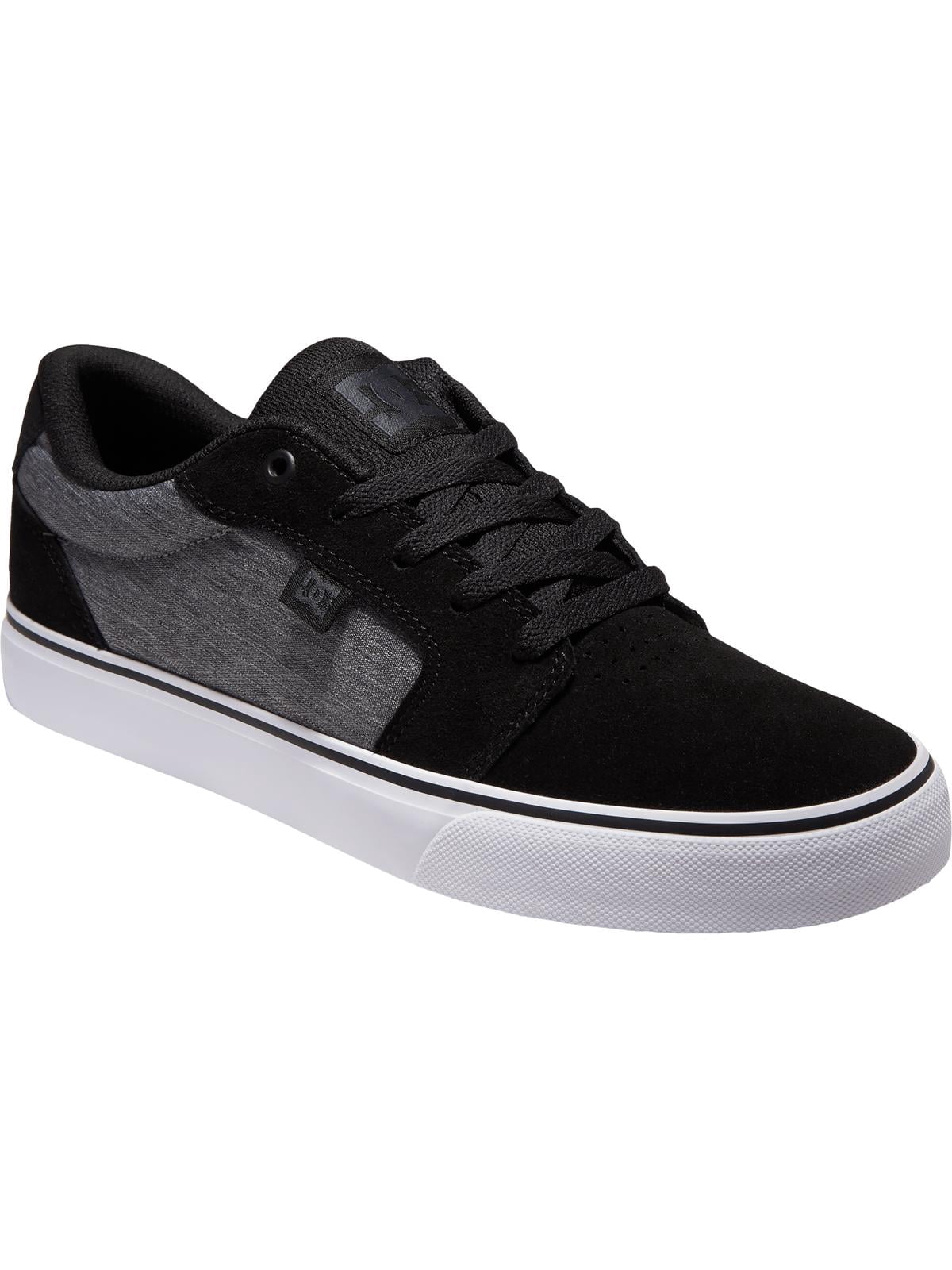 DC Shoes Men's Anvil Shoes Grey/Black/White - 303190-GBW - Walmart.com