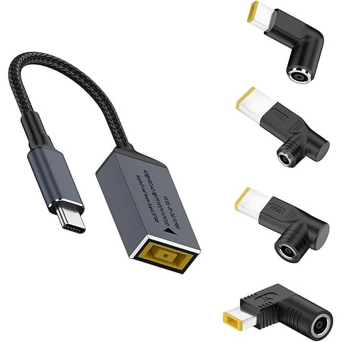 DC Slim Tip Female Input to USB C PD Male Power Charging Cable,for ...