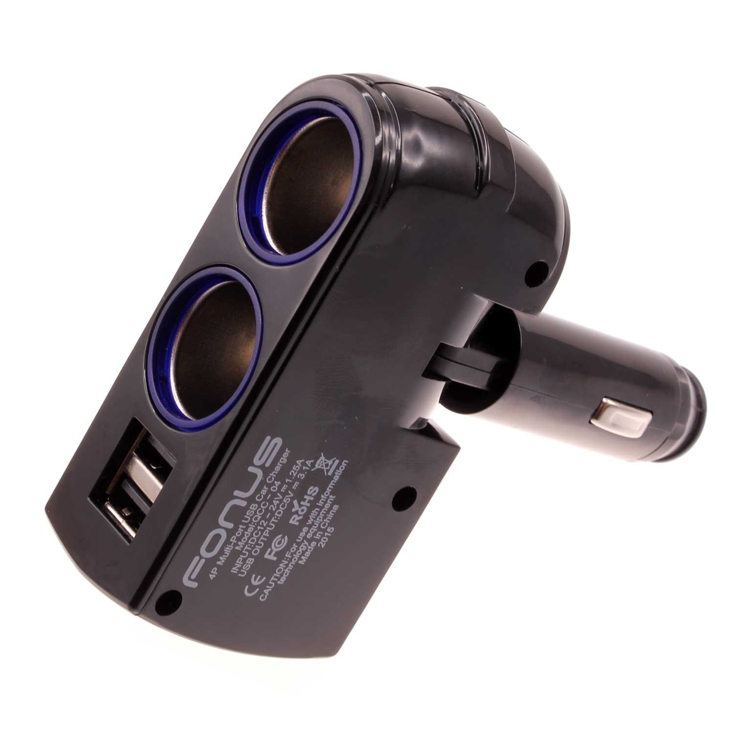DC Socket Car Charger Splitter for Cricket Vision Plus/Innovate E 5G ...