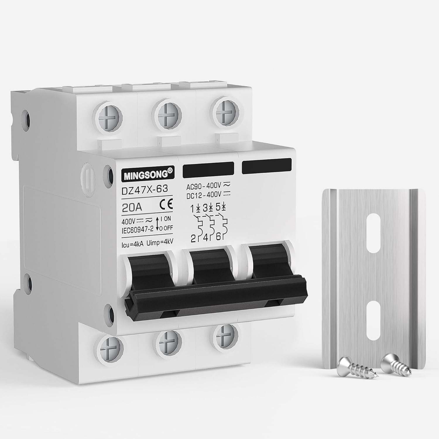 DC Solar Panels Disconnect Switch 20 Amp Solar Shut Off Switch 12V-400V ...