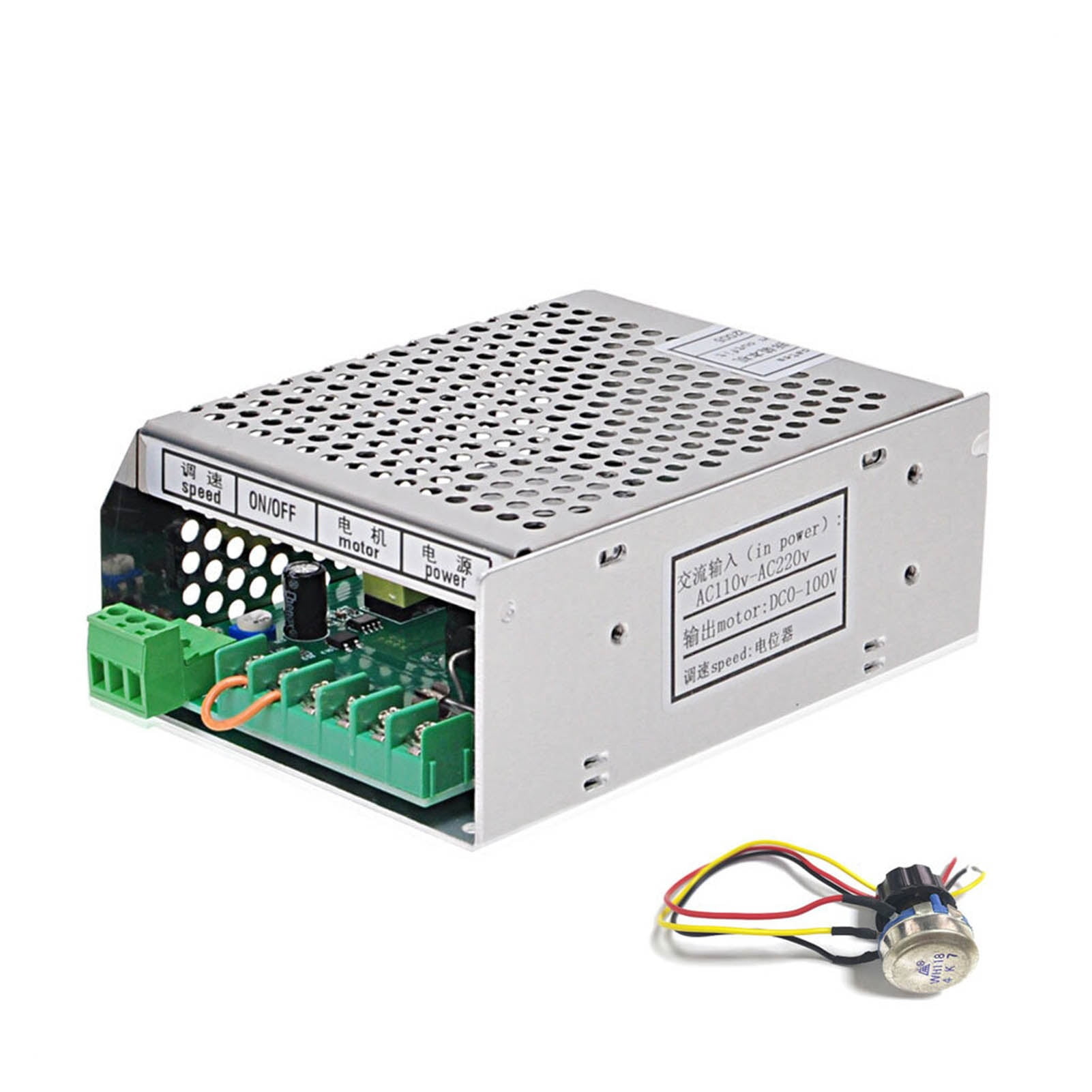 DC Spindle Power Supply 220/110 with Speed Control Ma-ch3 CNC ...