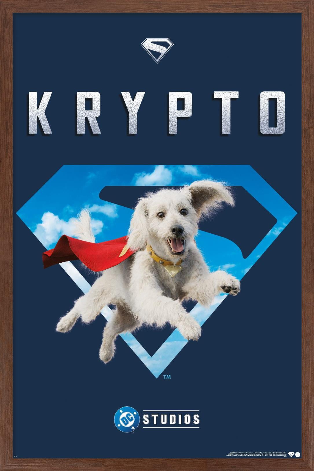 DC Studios Superman (2025) - Krypto Wall Poster, 14.725" x 22.375" Framed - Walmart.com