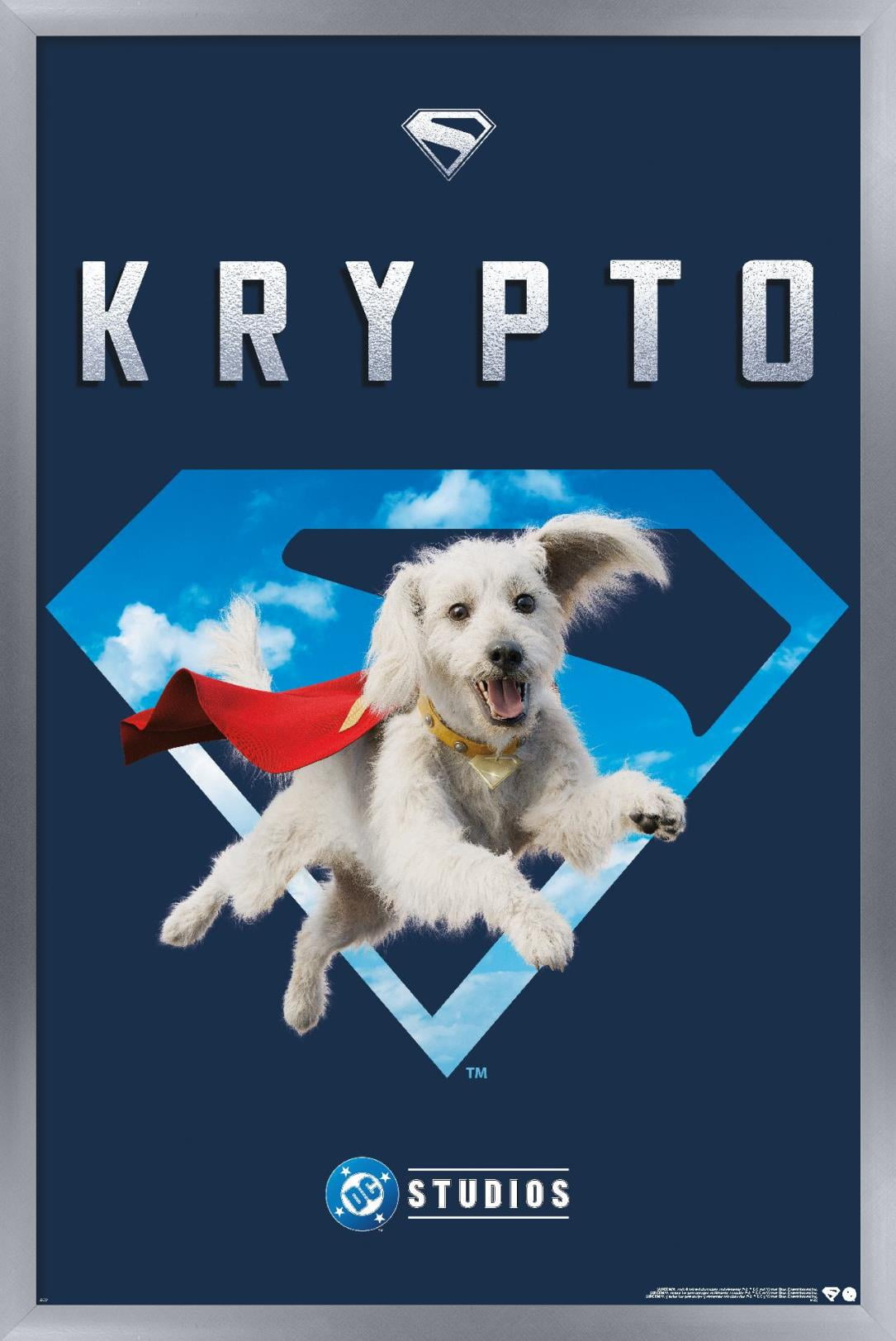 DC Studios Superman (2025) - Krypto Wall Poster, 22.375" x 34" Framed - Walmart.com