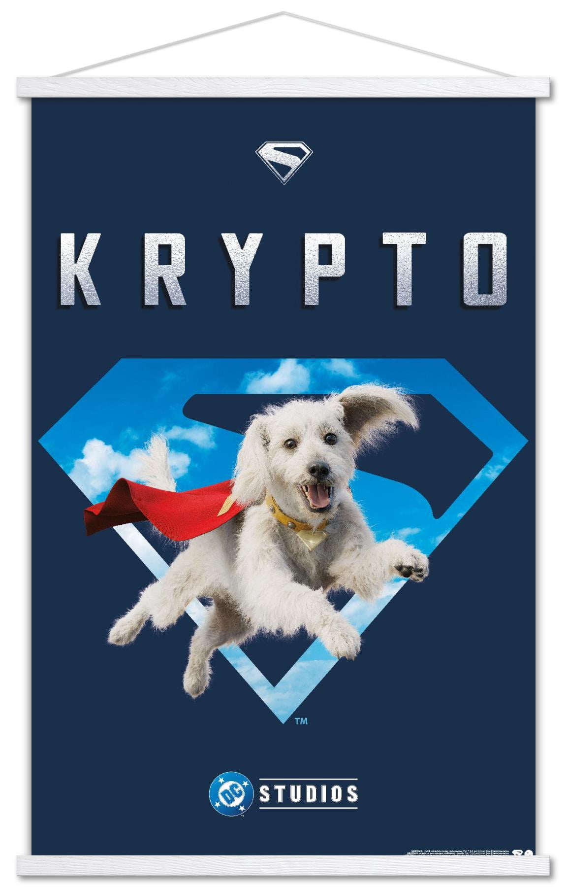 DC Studios Superman (2025) - Krypto Wall Poster with Magnetic Frame, 22 ...