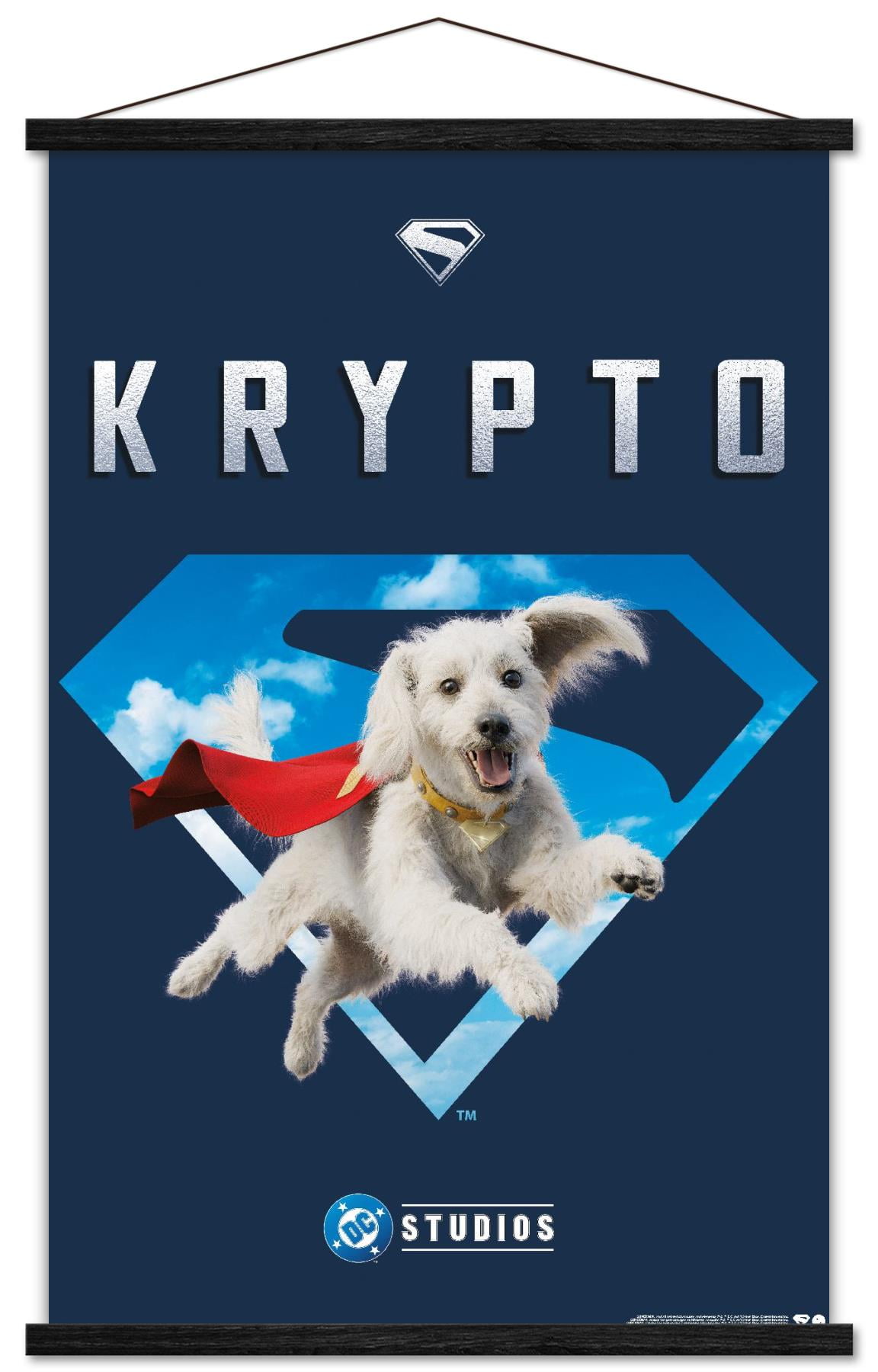 DC Studios Superman (2025) - Krypto Wall Poster with Magnetic Frame, 22.375" x 34" - Walmart.com