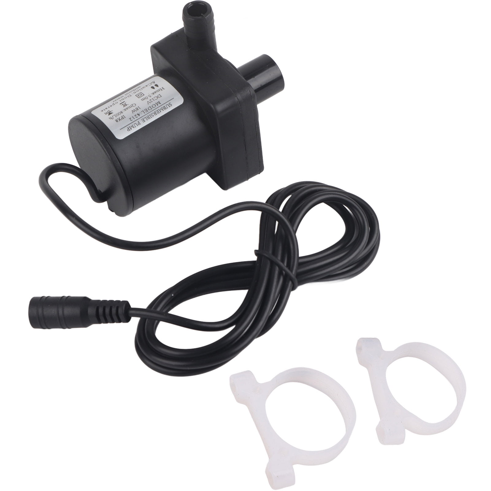 DC Submersible Pump Mini Silent Brushless Motor for Pools Pond Aquarium ...