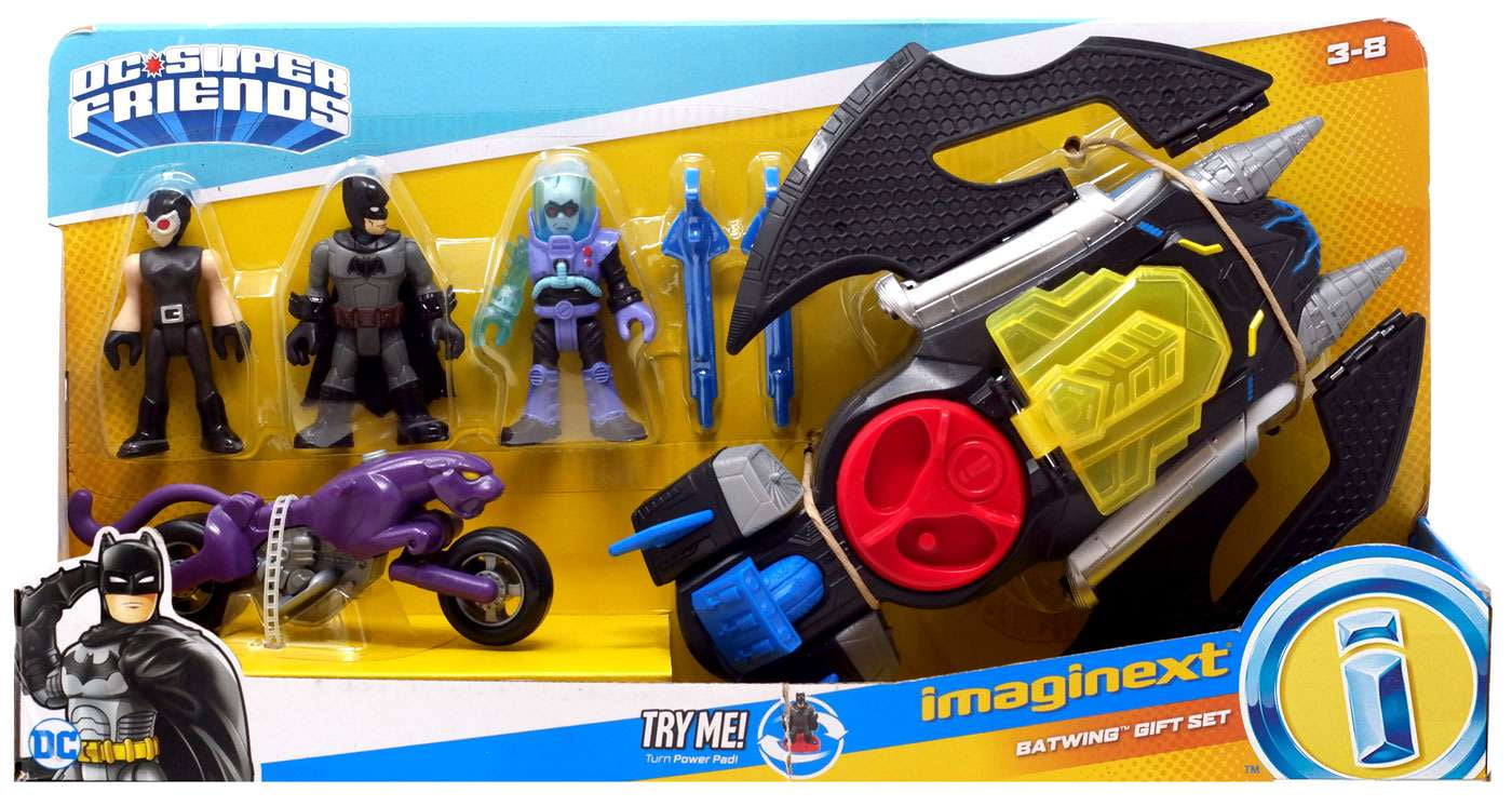 DC Super Friends Imaginext Batwing Gift Set - Walmart.com