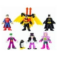 Imaginext DC Super Friends Deluxe Figure Pack with Batman, Superman ...