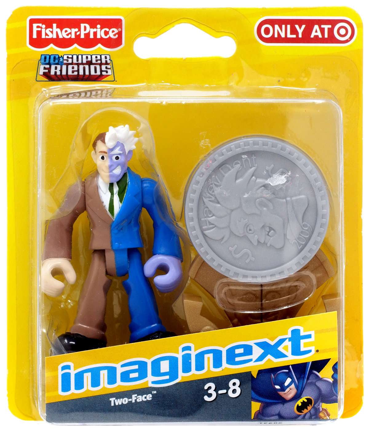 DC Super Friends Imaginext Two-Face Mini Figure - Walmart.com