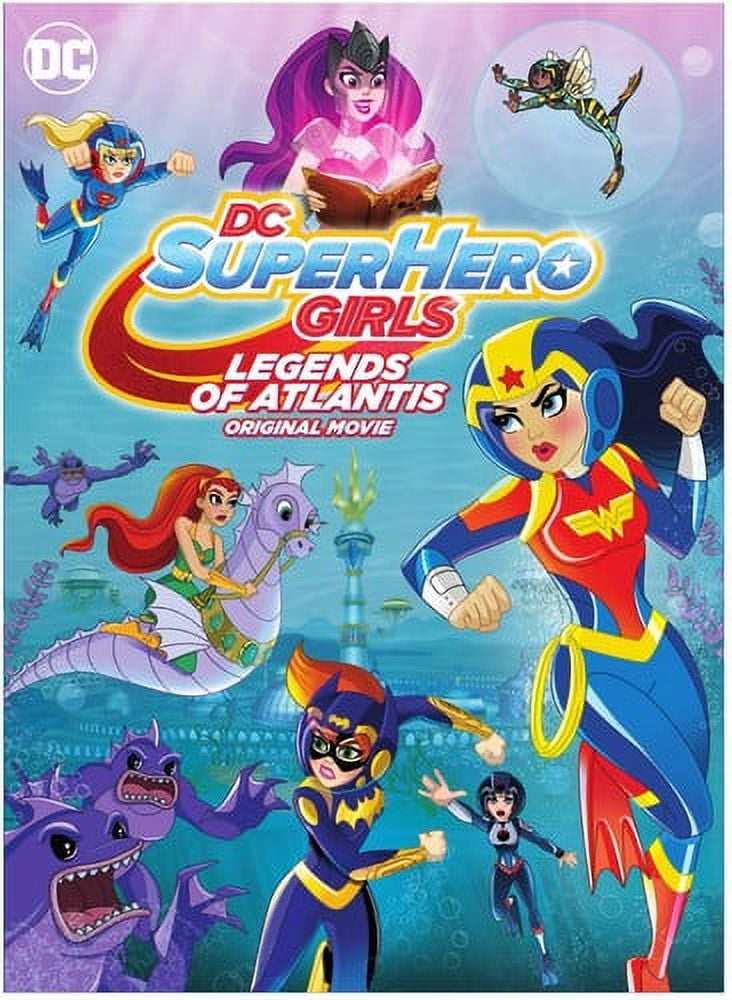 DC Super Hero Girls: Legends Of Atlantis (DVD) - Walmart.com