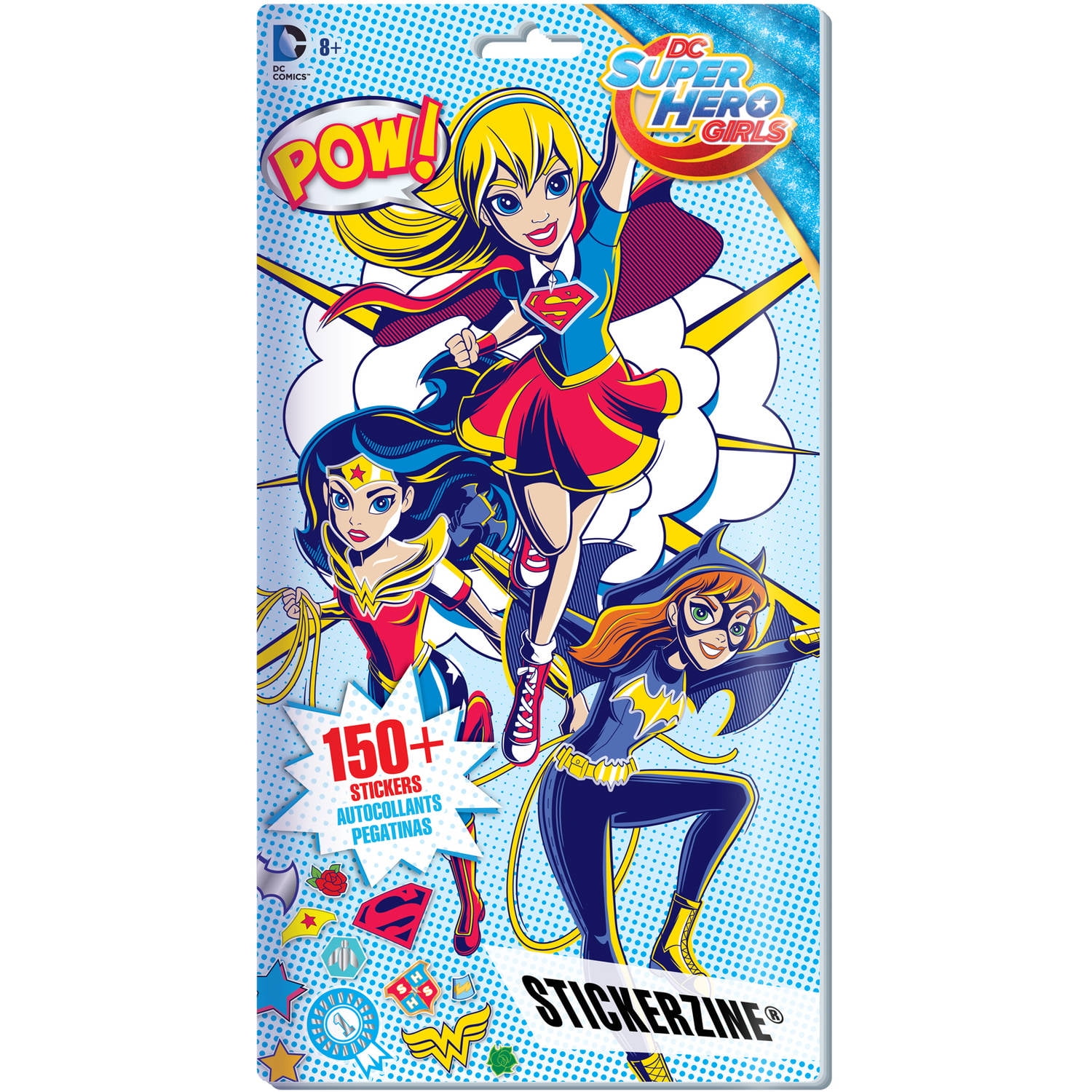 DC Super Hero Girls Stickerzine - Walmart.com