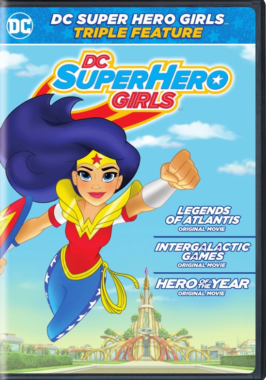 DC Super Hero Girls Triple Feature (DVD Triple Feature) [DVD] - Walmart ...