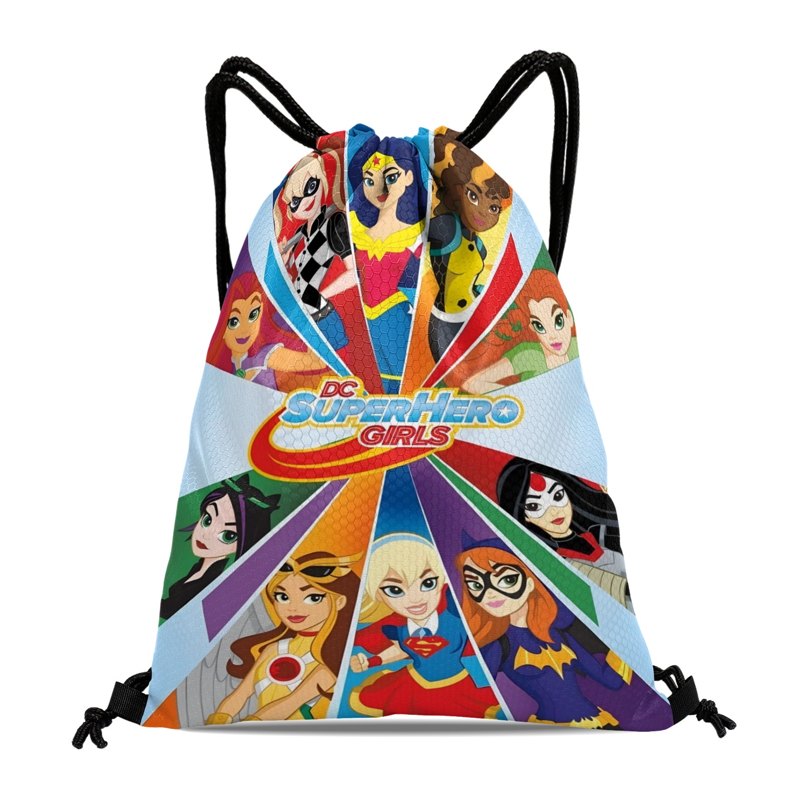 DC Super Hero Girls canvas Tote Bag.13.8 x 15.8 inches（35x40cm ...