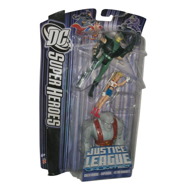 DC Super Heroes Justice League Figure Set - (Green Arrow Supergirl ...
