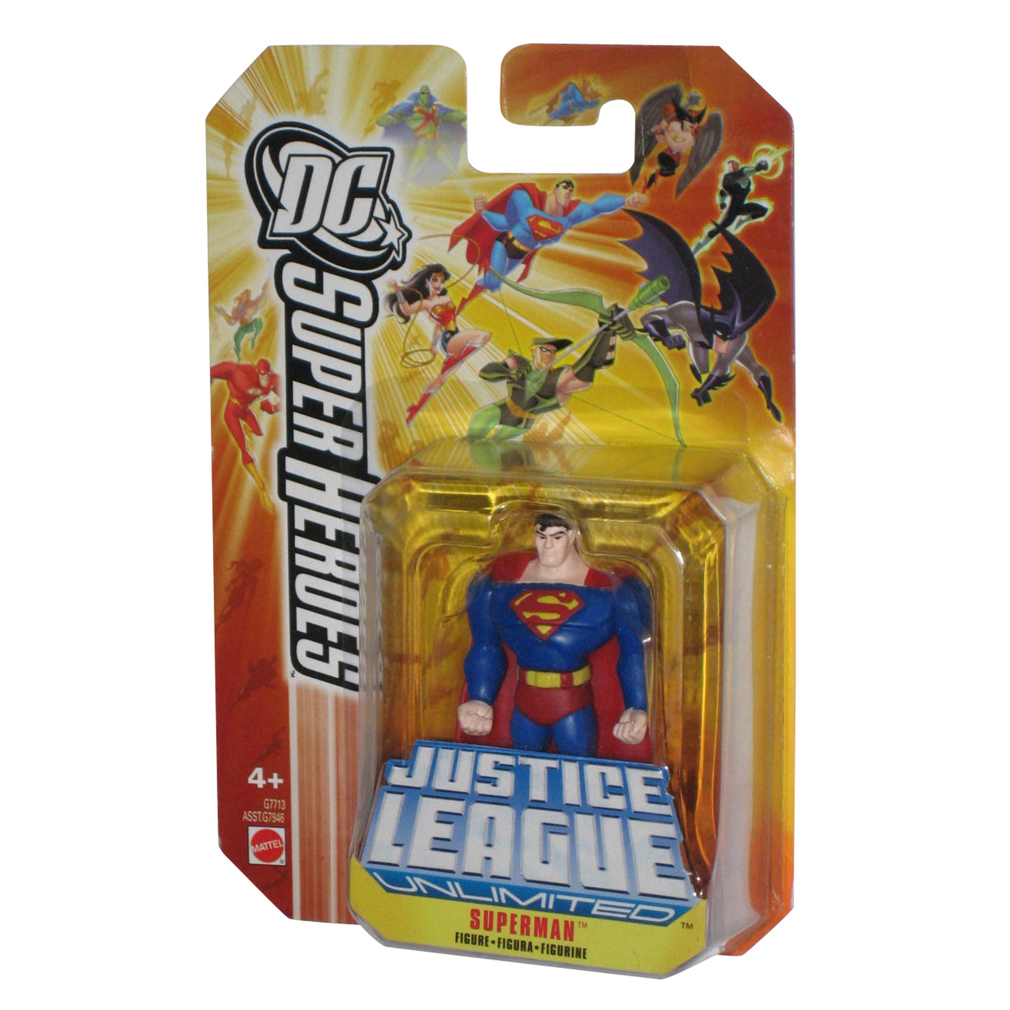 Justice League Unlimited Superman Toys