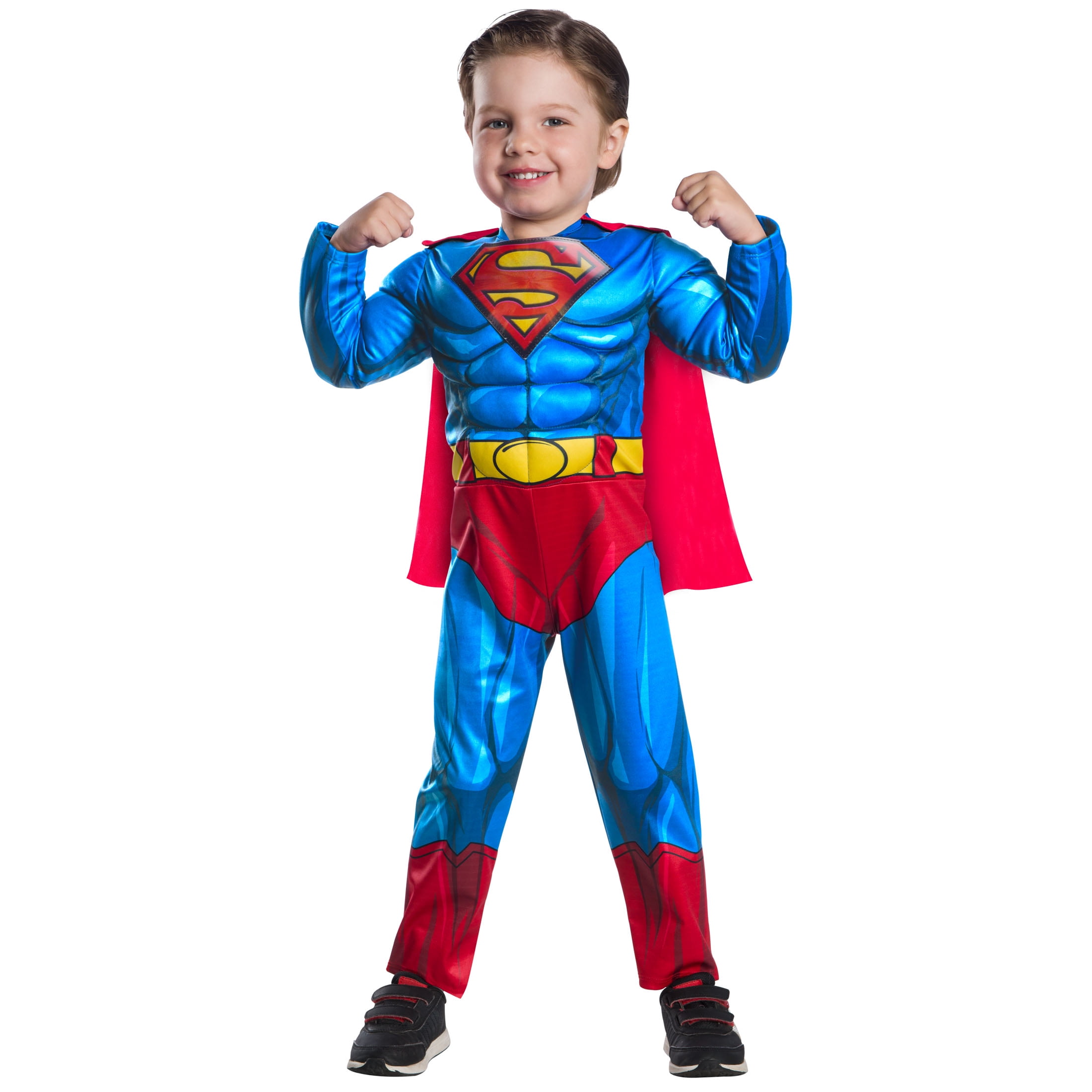 DC Superman Halloween Costume for Toddler, Size 2T, by Rubies - Walmart.com