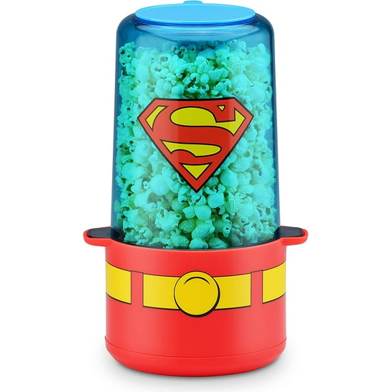 DC Superman Personal Electric Mini Stir Popcorn Popper Machine ...