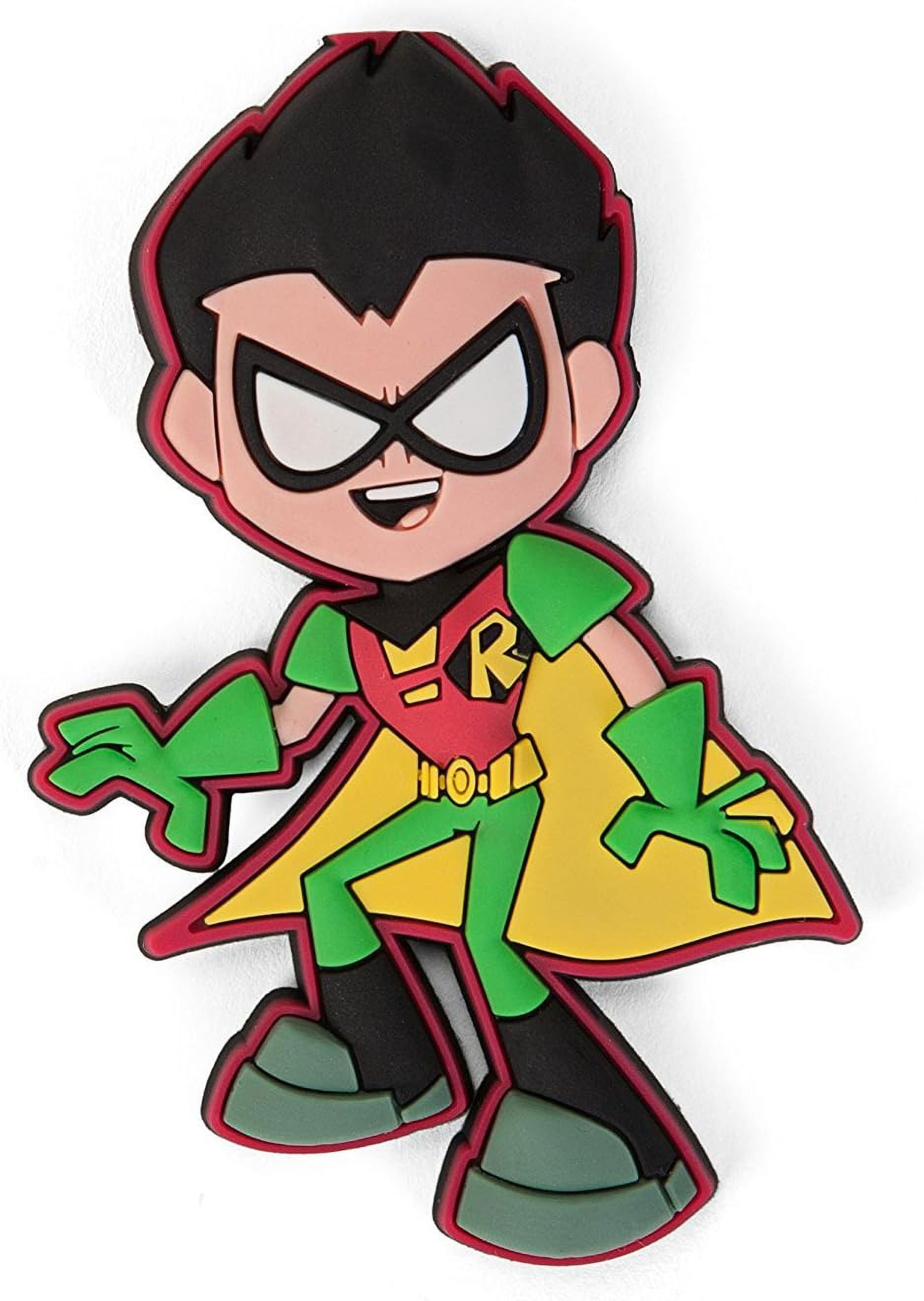 DC Teen Titans Go Robin Soft Touch Magnet - Robin Teen Titans Magnets, Cool Magnetic Foam ...
