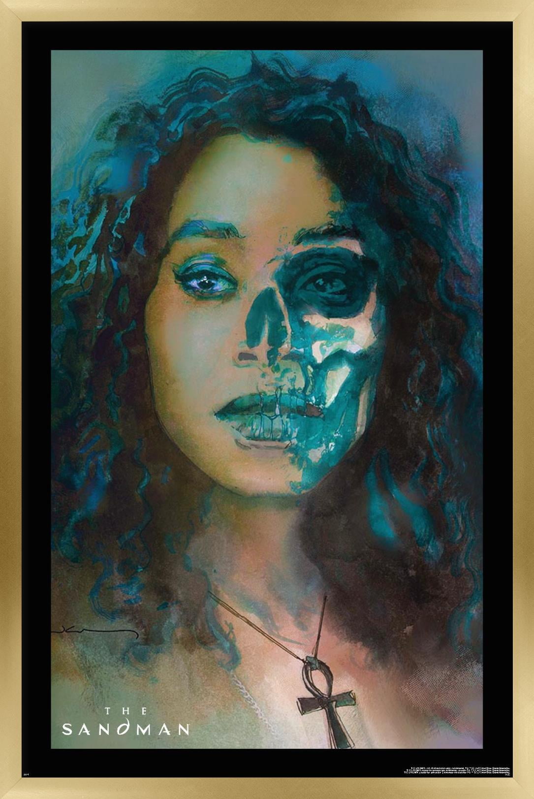 DC The Sandman (2022) - Death Wall Poster, 14.725" x 22.375" Framed - Walmart.com