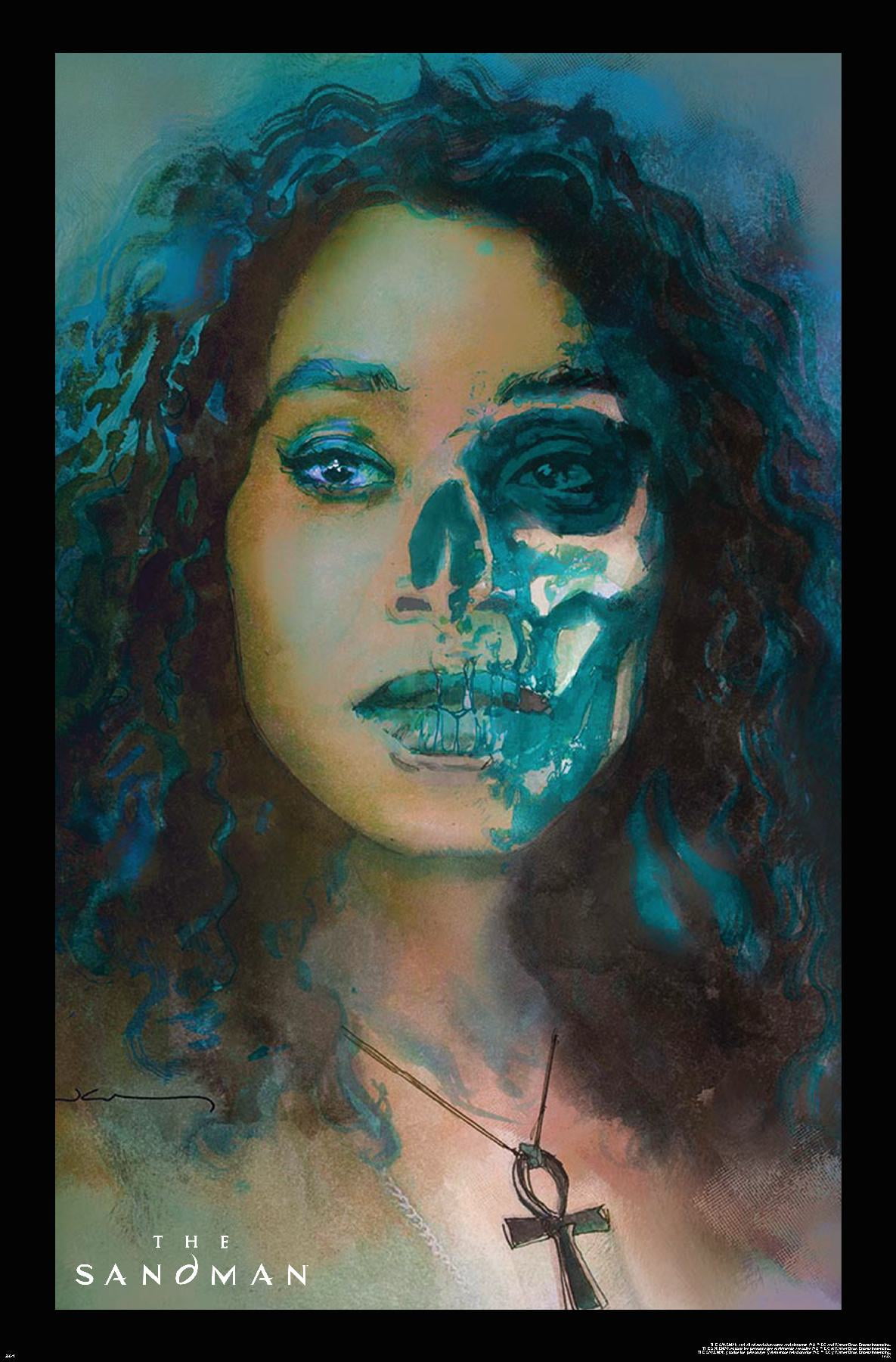 DC The Sandman (2022) - Death Wall Poster, 14.725" x 22.375" - Walmart.com