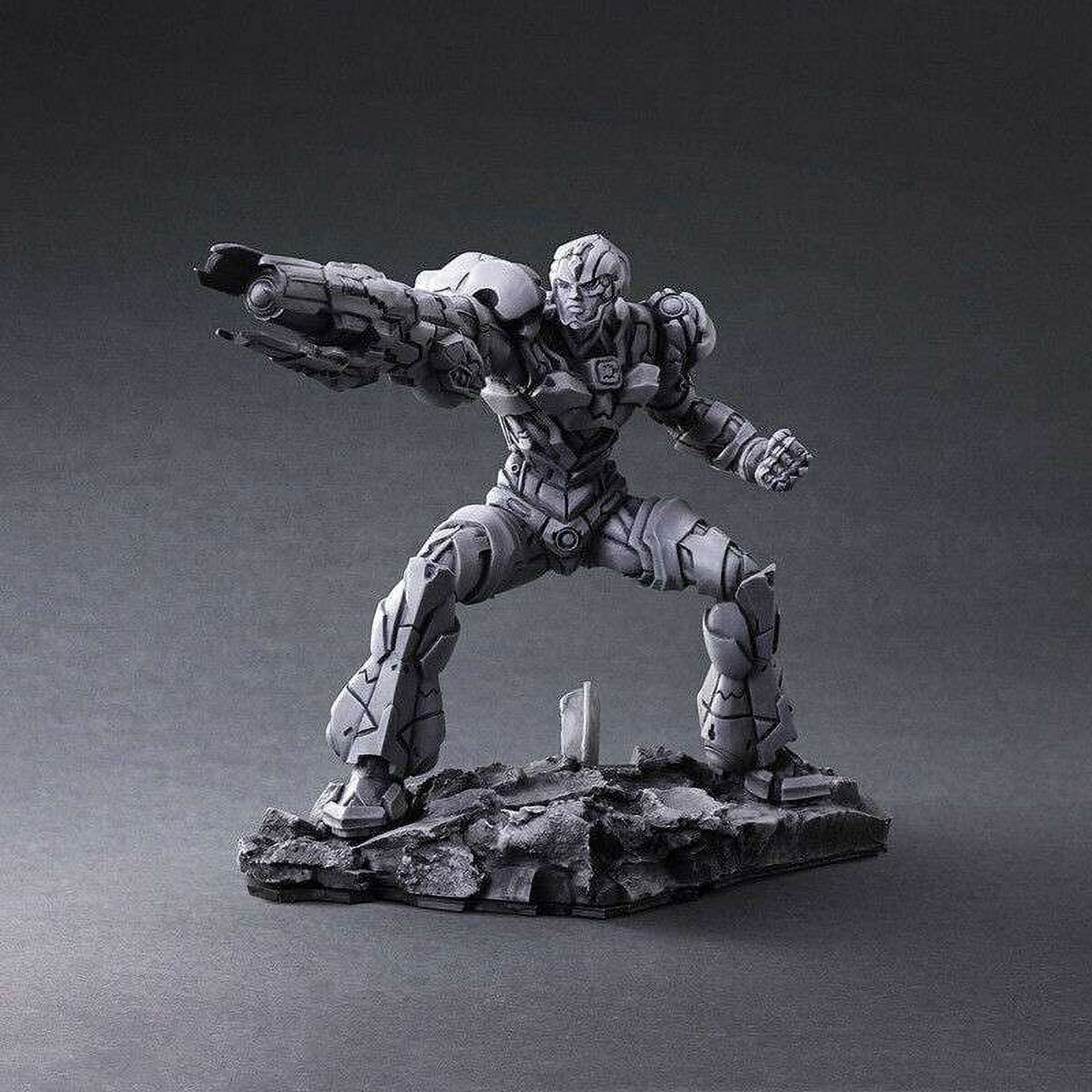 DC Trading Arts Figure Cyborg PVC Figure (Monochromatic Version) (No ...