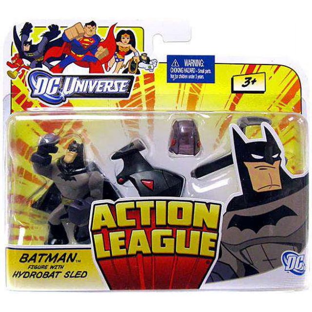DC Universe 3" Mini Batman with Hydrobat Sled Action Figure - Walmart.com