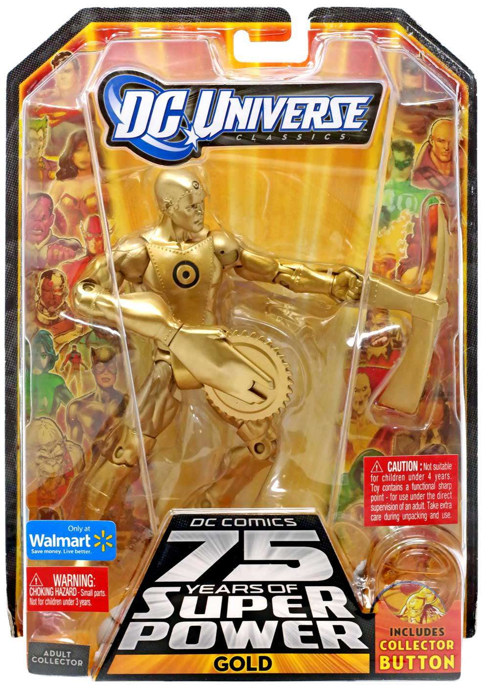 DC Universe Classics Gold Action Figure - Walmart.com