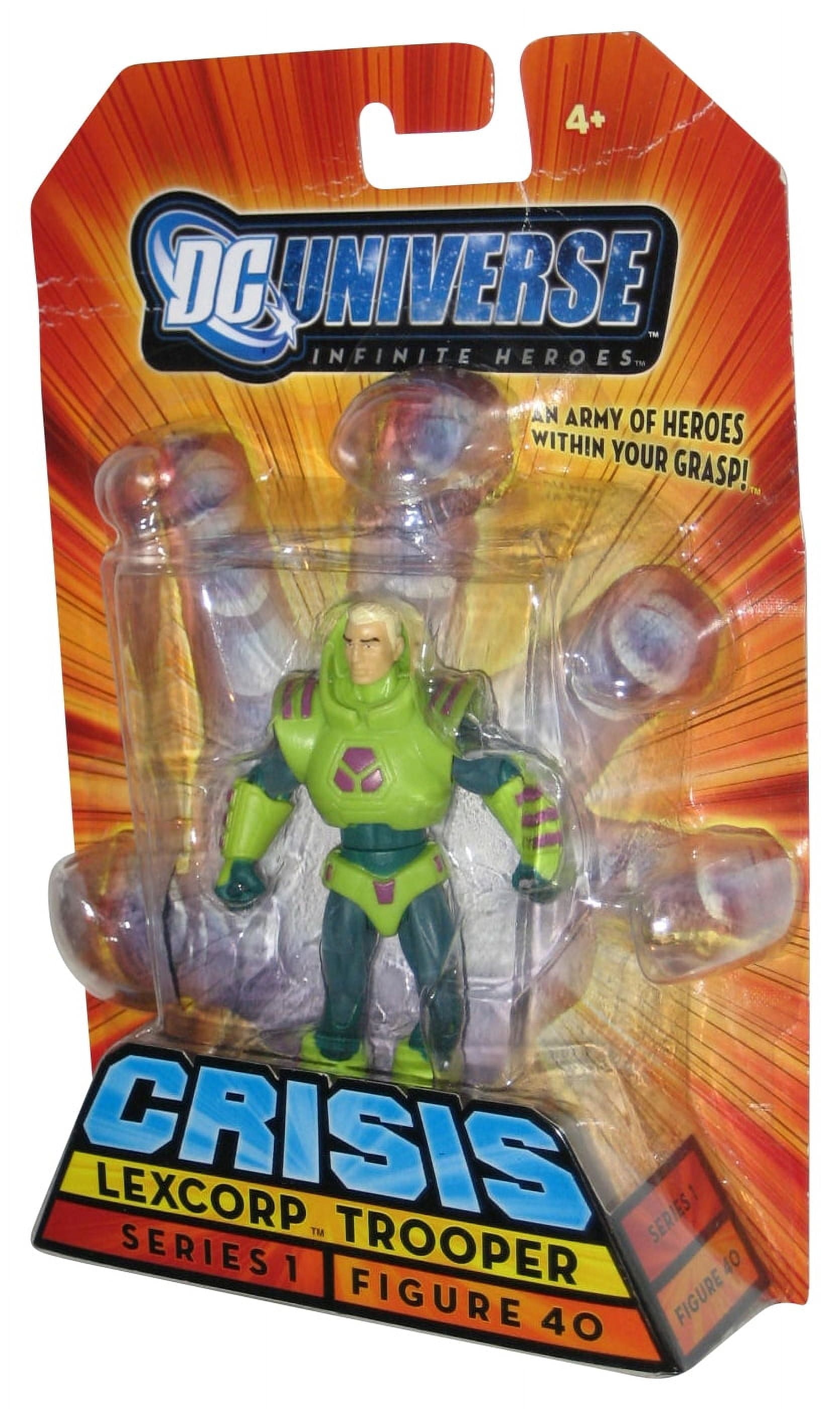 DC Universe Infinite Heroes (2008) Crisis Lexcorp Trooper Action Figure ...