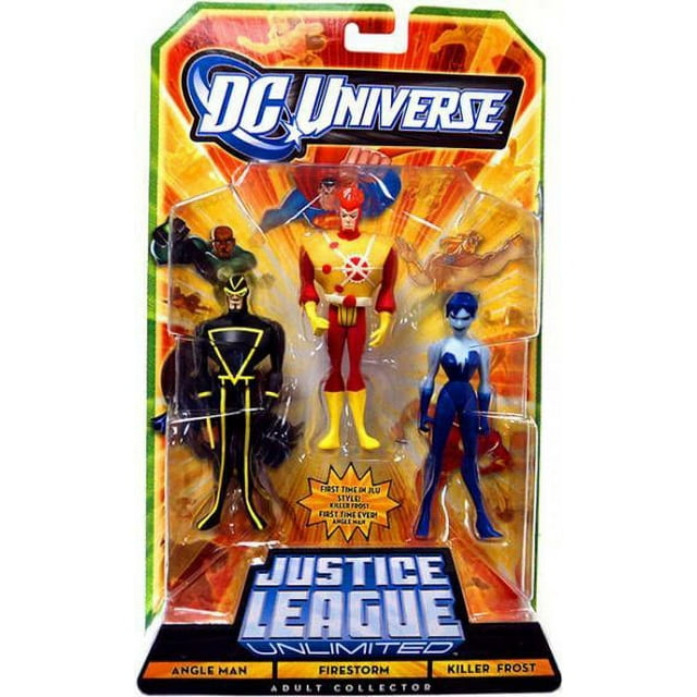 DC Universe Justice League Unlimited Action Figure 3 Pack: Angle Man ...
