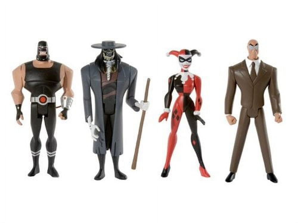 DC Universe Justice League Unlimited Action Figure, 4 Pack, Multicolor ...