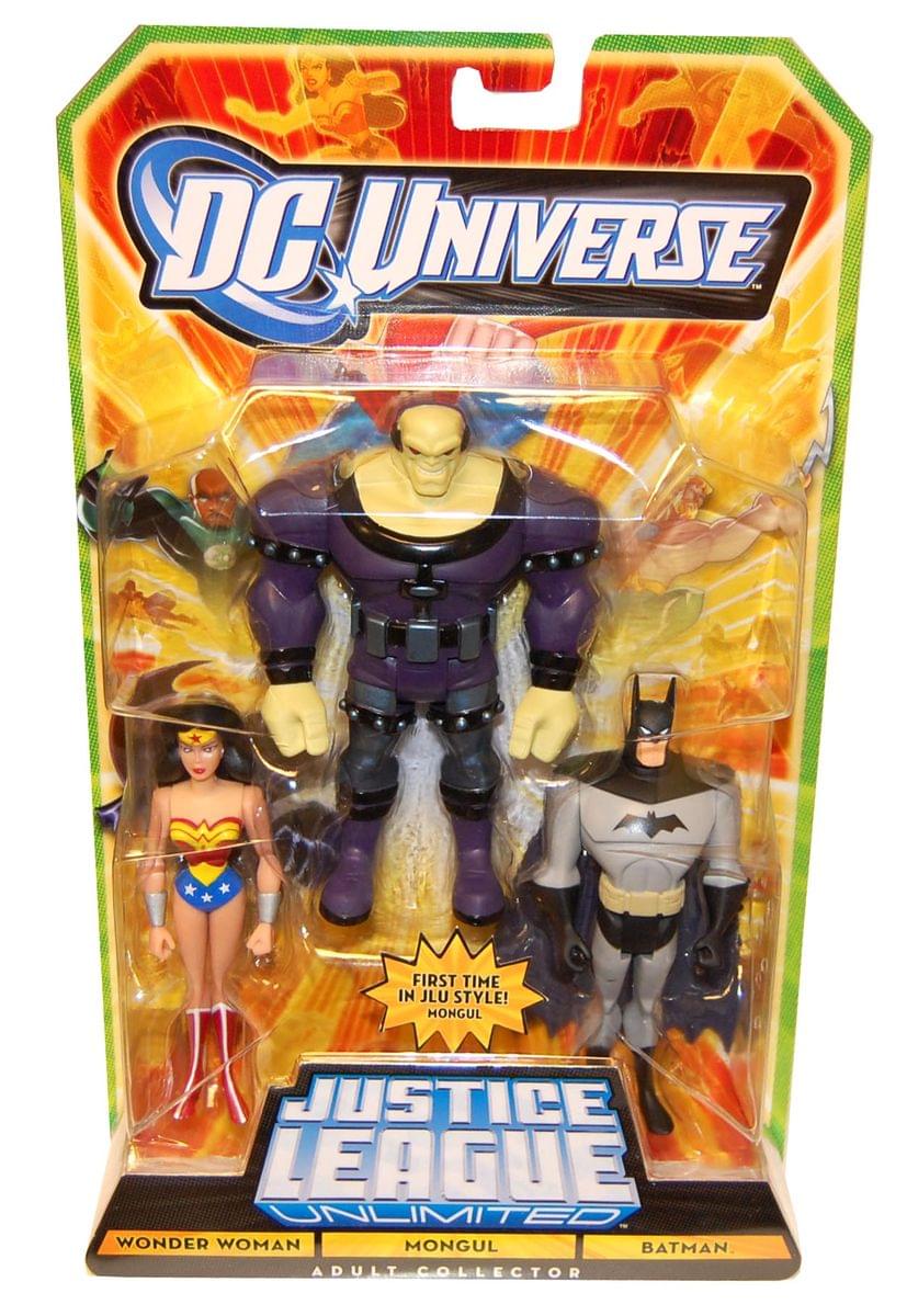 DC Universe Justice League Unlimited Wonder Woman, Mongul & Batman ...