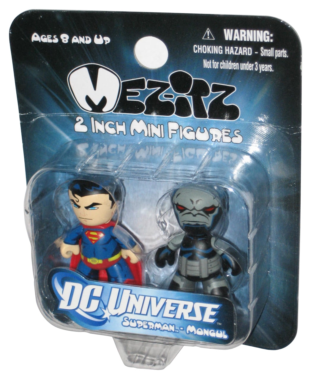 DC Universe Superman & Mongul (2011) Mezco Mez-Itz 2-Inch Mini Figure Pack - Walmart.com
