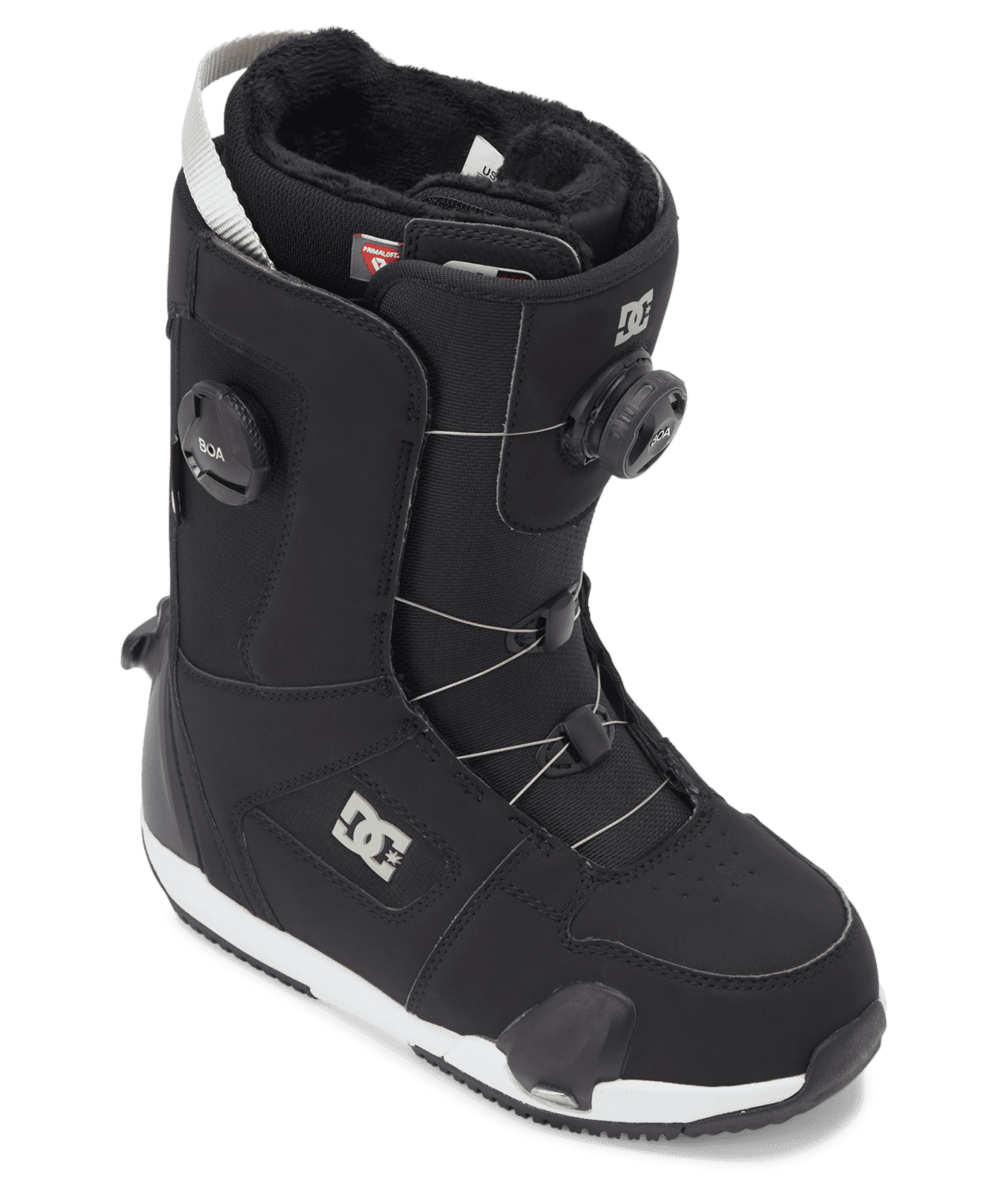 DC Women's Phase BOA Pro Step On Snowboard Boots - Black/Light Grey - 9 ...