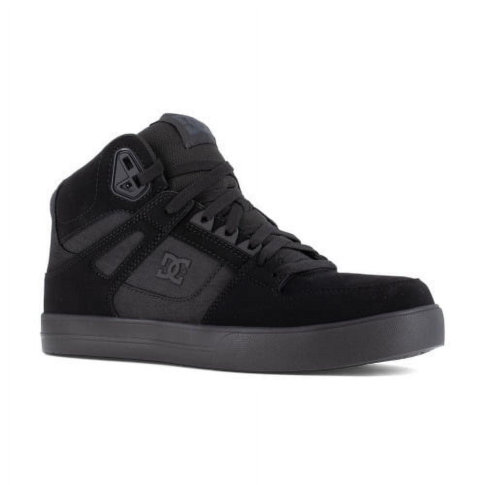 DC Work Crew High Top Composite Toe ESD Work Shoe Black Grey Blue ...