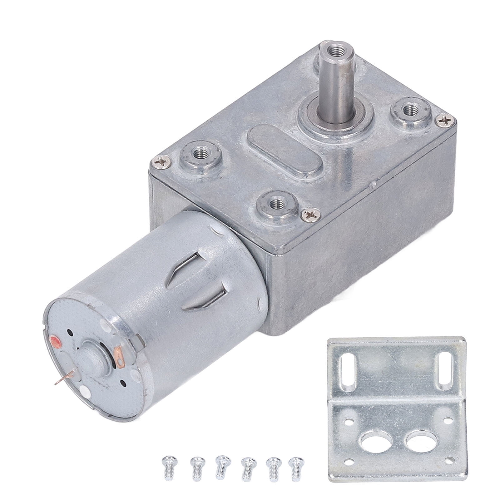 DC Worm Gear Motor, 2W Forward Reverse Rotation, 24V DC, 0-10RPM Per ...