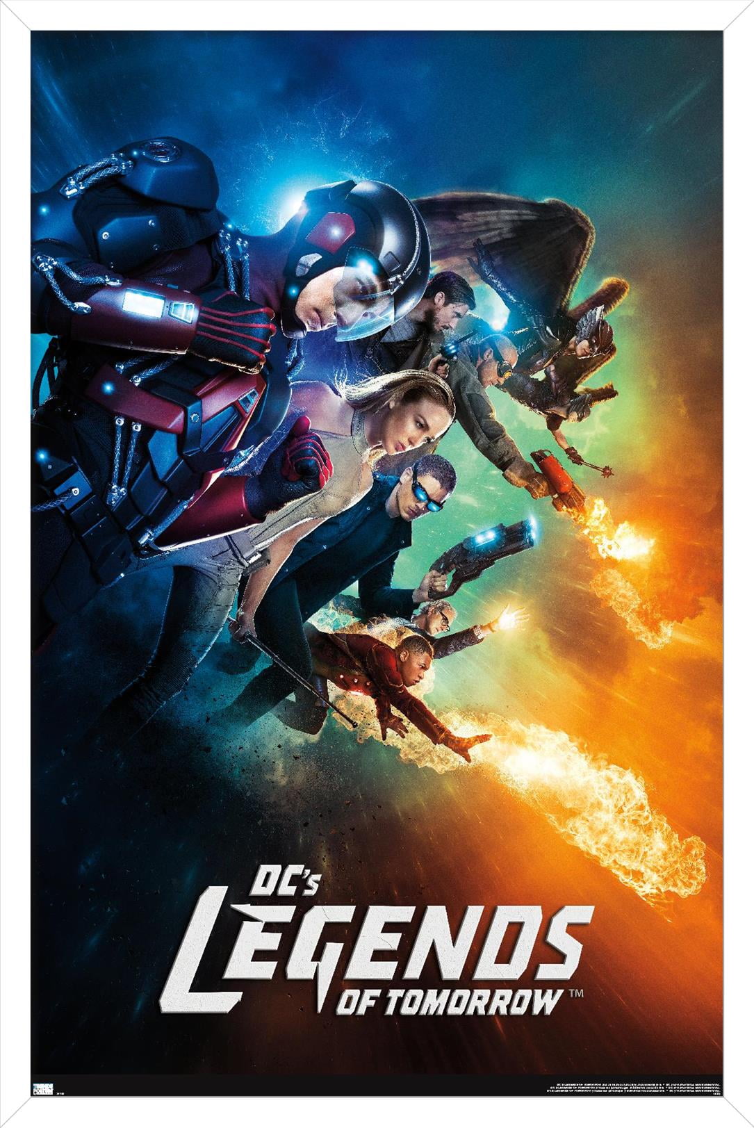 DC's Legends of Tomorrow - One Sheet Wall Poster, 22.375" x 34" Framed ...