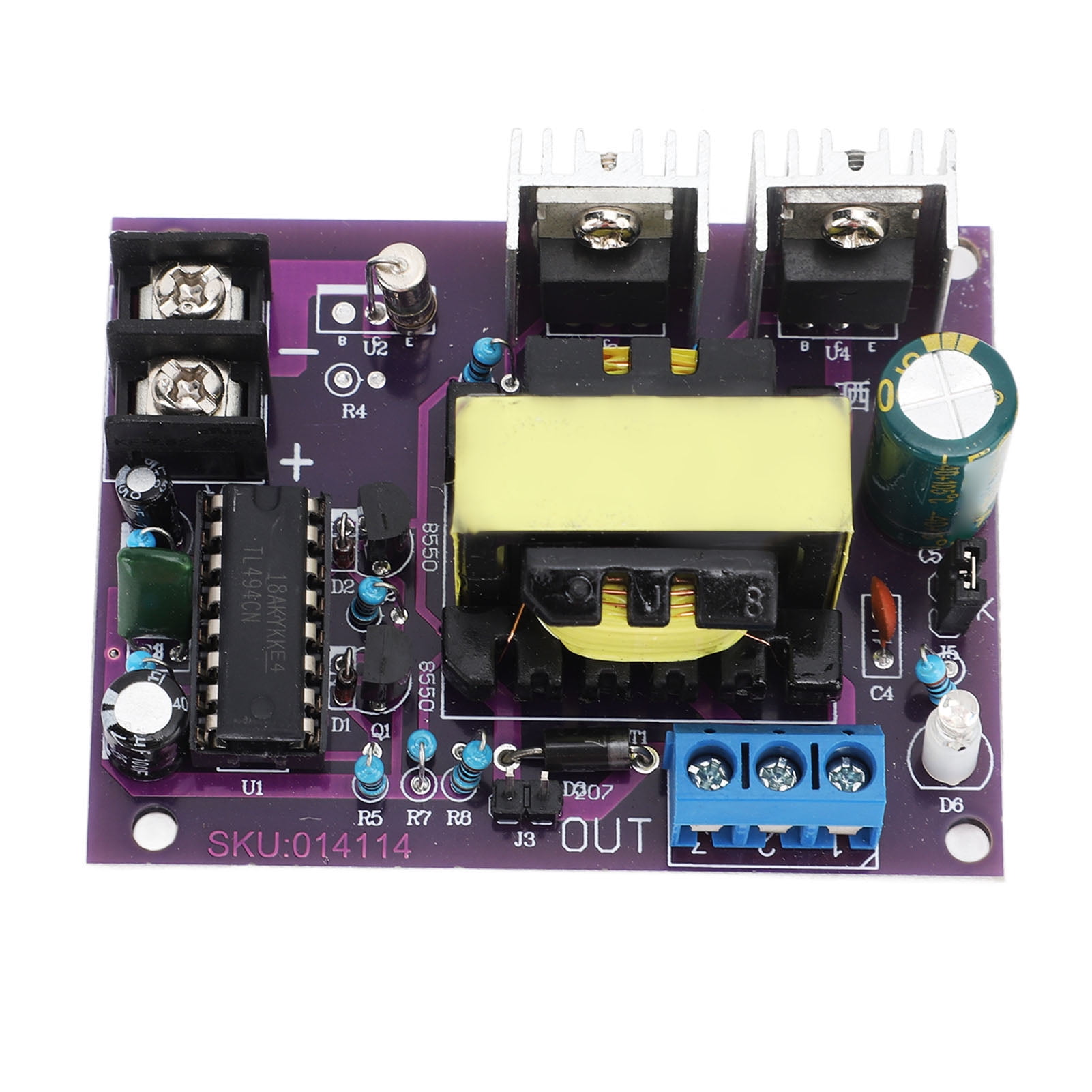 DC to AC Boost Module Voltage Step Inverter Board 24V Input 0V 110V ...