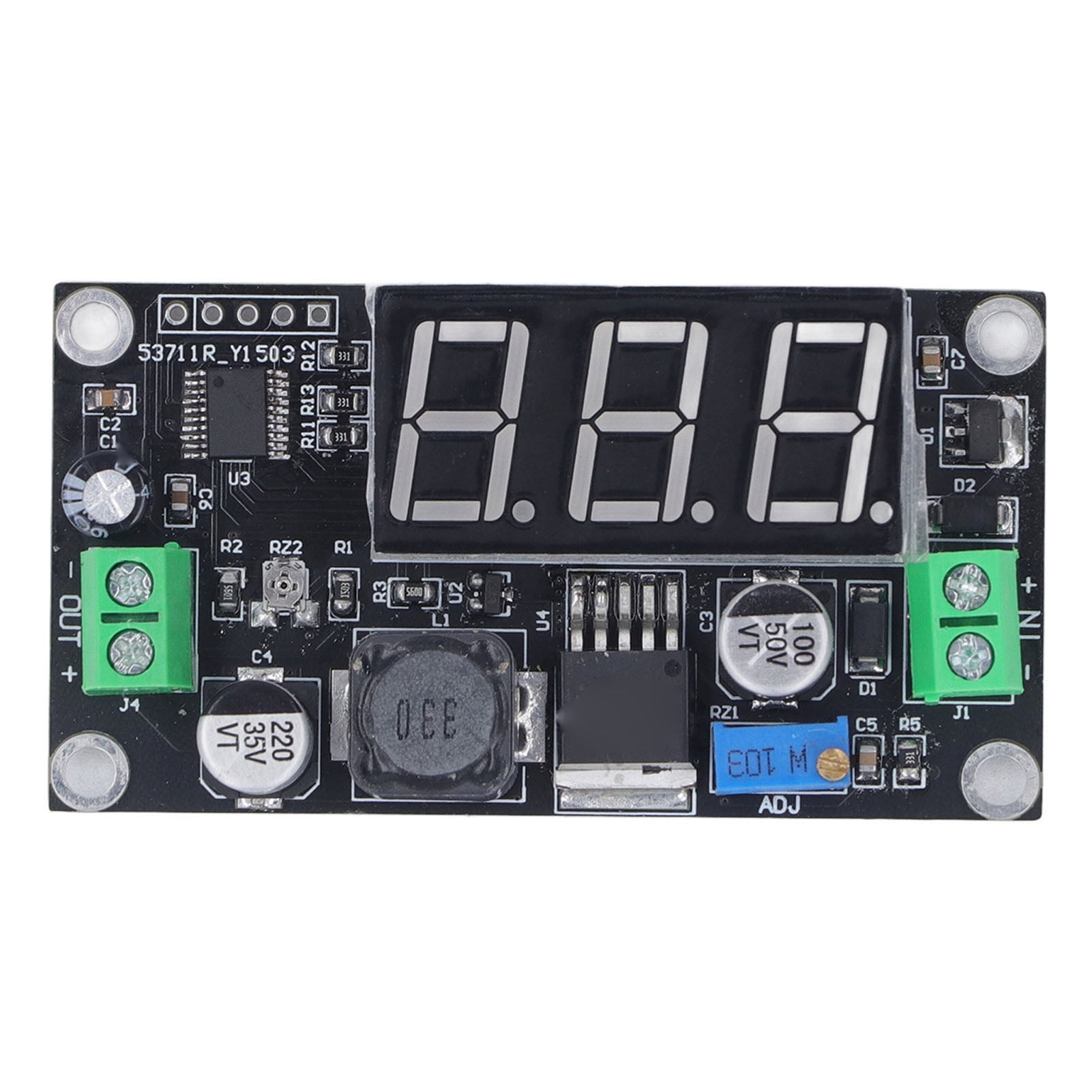 DC to DC Buck Converter Digital Green Display Adjustable Voltage ...