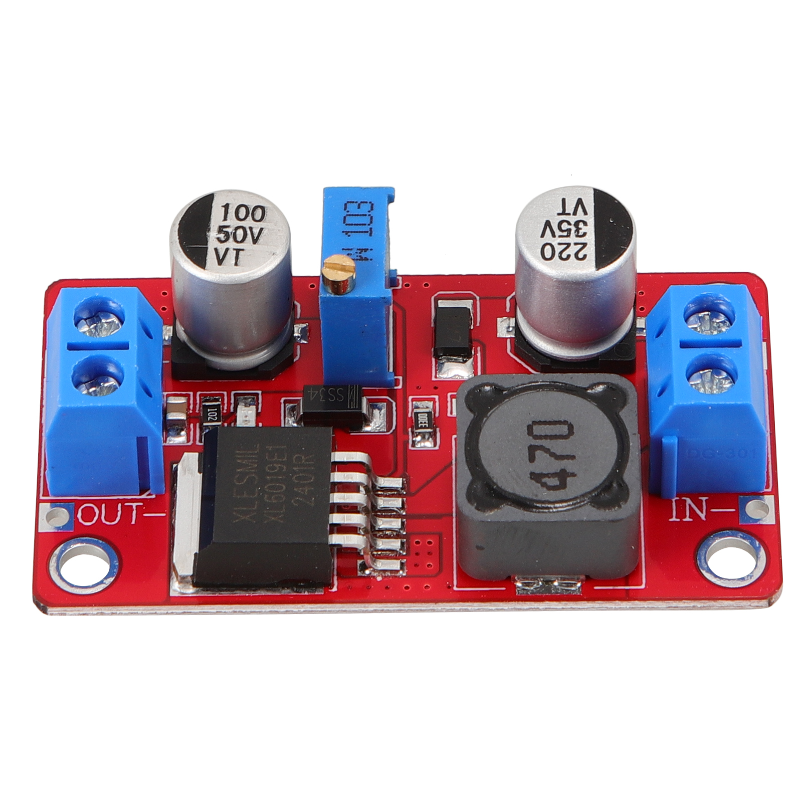 DC to DC Module High Power Module Adjustable Voltage Regulator Module ...