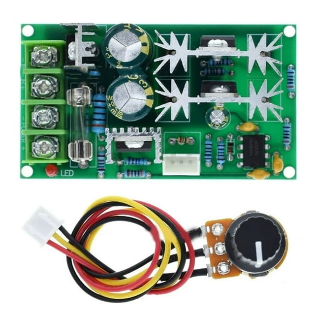 DC10-60V Motor Speed Control PWM Motor Speed Controller Switch 20A ...