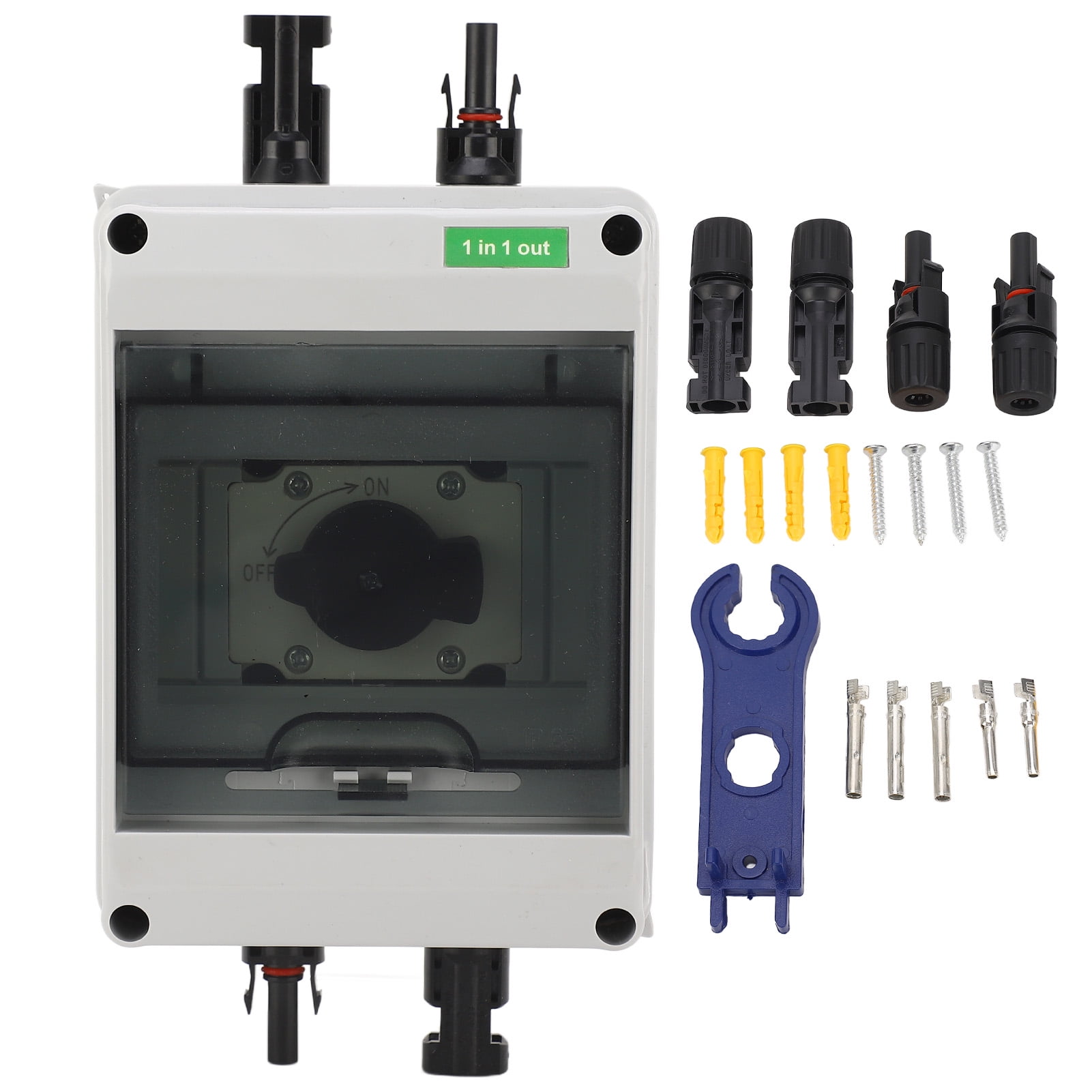 DC1000V 32A Solar Disconnect Switch with Silver Contacts - PC 1-in-1 ...