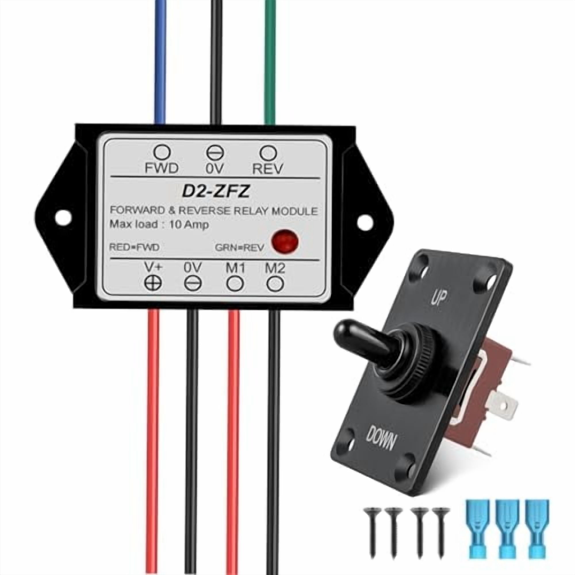 DC12 V Forward/Reverse Relay Module,Linear Actuator Forward/Reverse ...