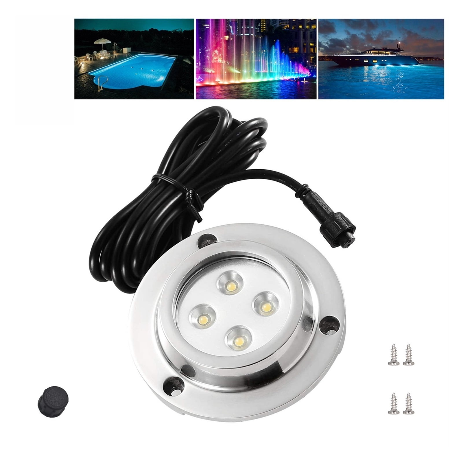 DC12V 10W IP68 Waterproof Steamship LED Underwater Light LED Outdoor ...