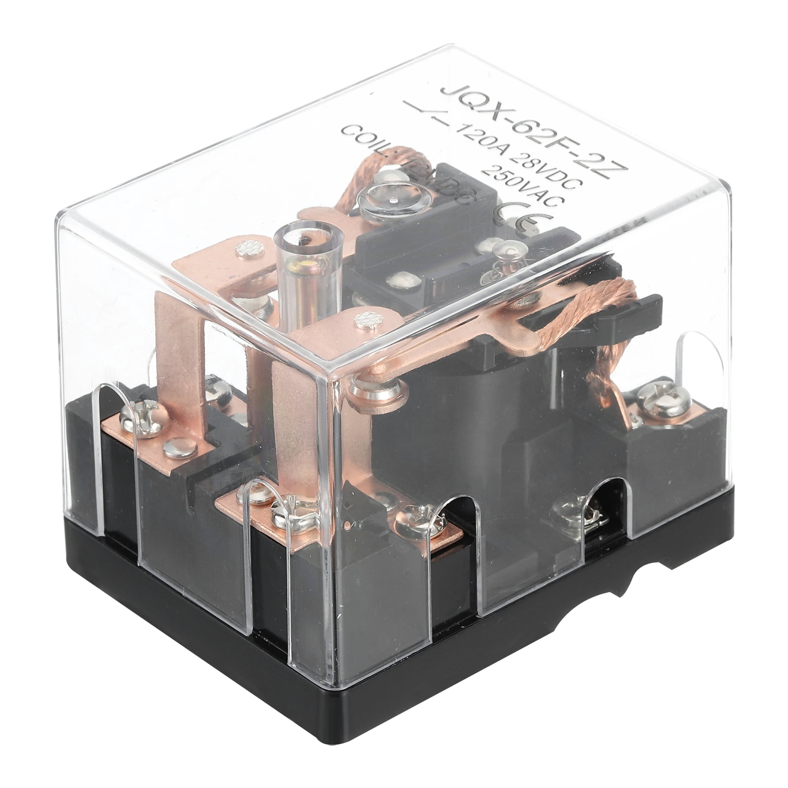 DC12V 120A Electromagnetic Relay, High Power Relay DPDT 2NO 2NC 8 ...