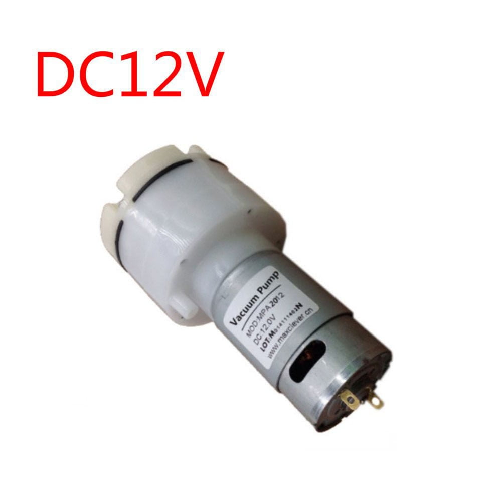 DC12V 24V 50Kpa Low noise large separator suction diaphragm micro air ...