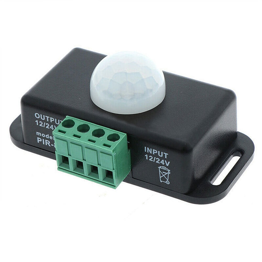 DC12V-24V Body Infrared PIR Sensor Motion LED Light Strip Automatic ...
