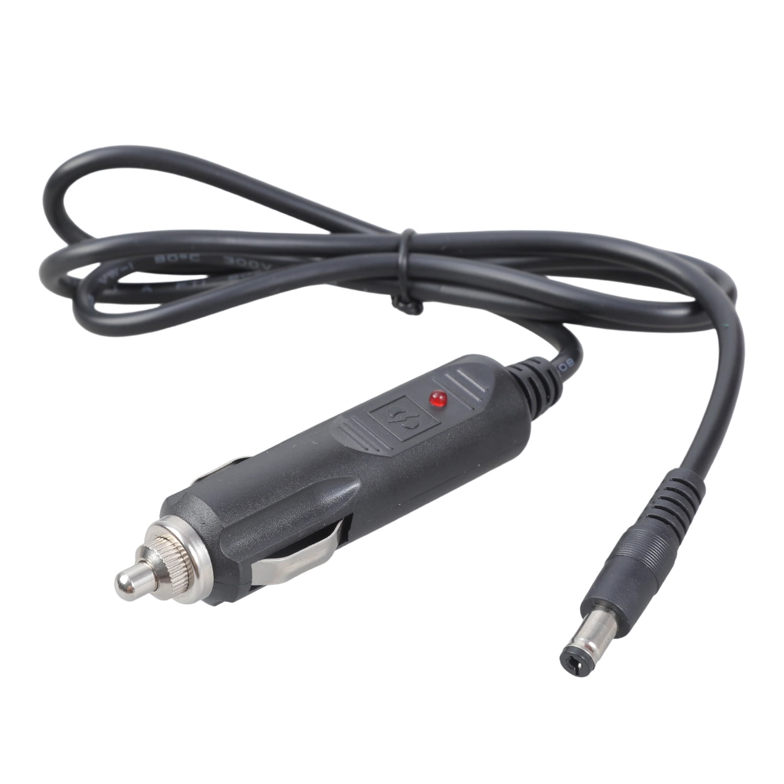 DC12V 24V Car Power Adapter Cord For Vehicles Featuring LED Statuses ...